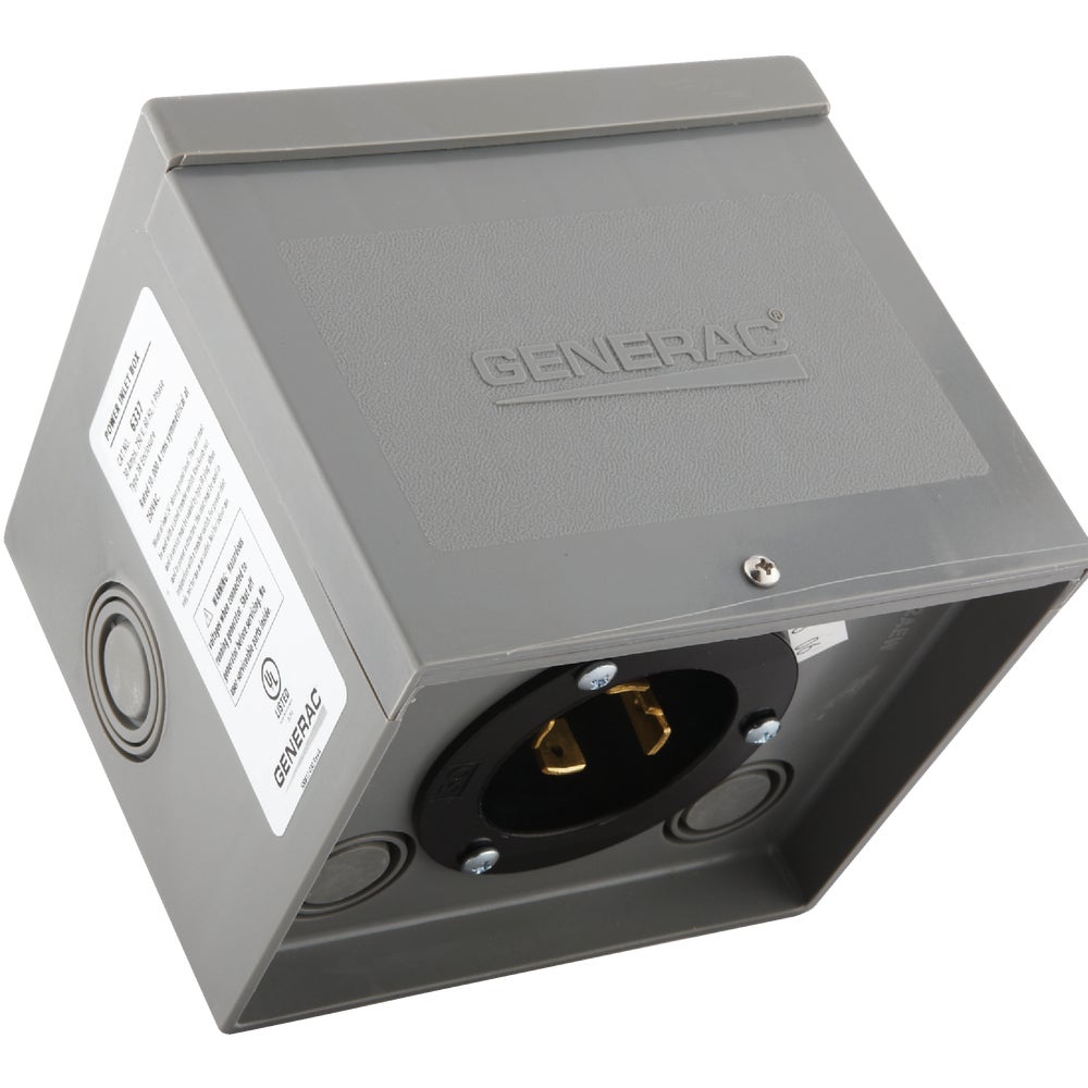 Generac Power Systems 6337 Generac Generator Power Inlet Box | Family ...
