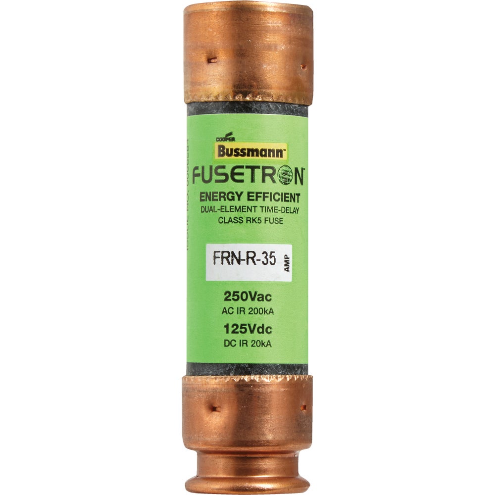 Bussmann FRN-R-35 Bussmann Fusetron FRN-R Cartridge Fuse - Family Hardware