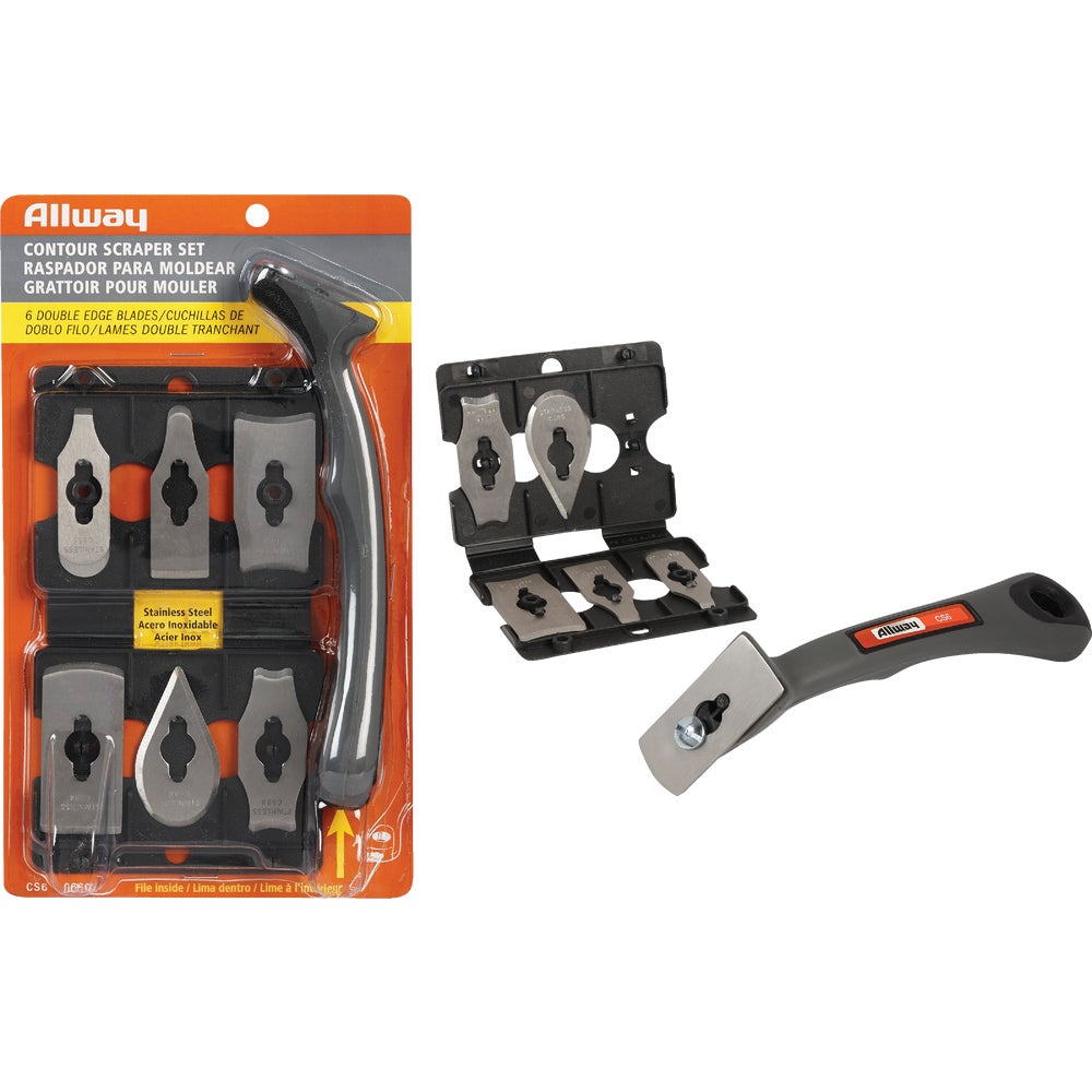 Allway Utility Scraper Combo (6-Blades) | Family Hardware